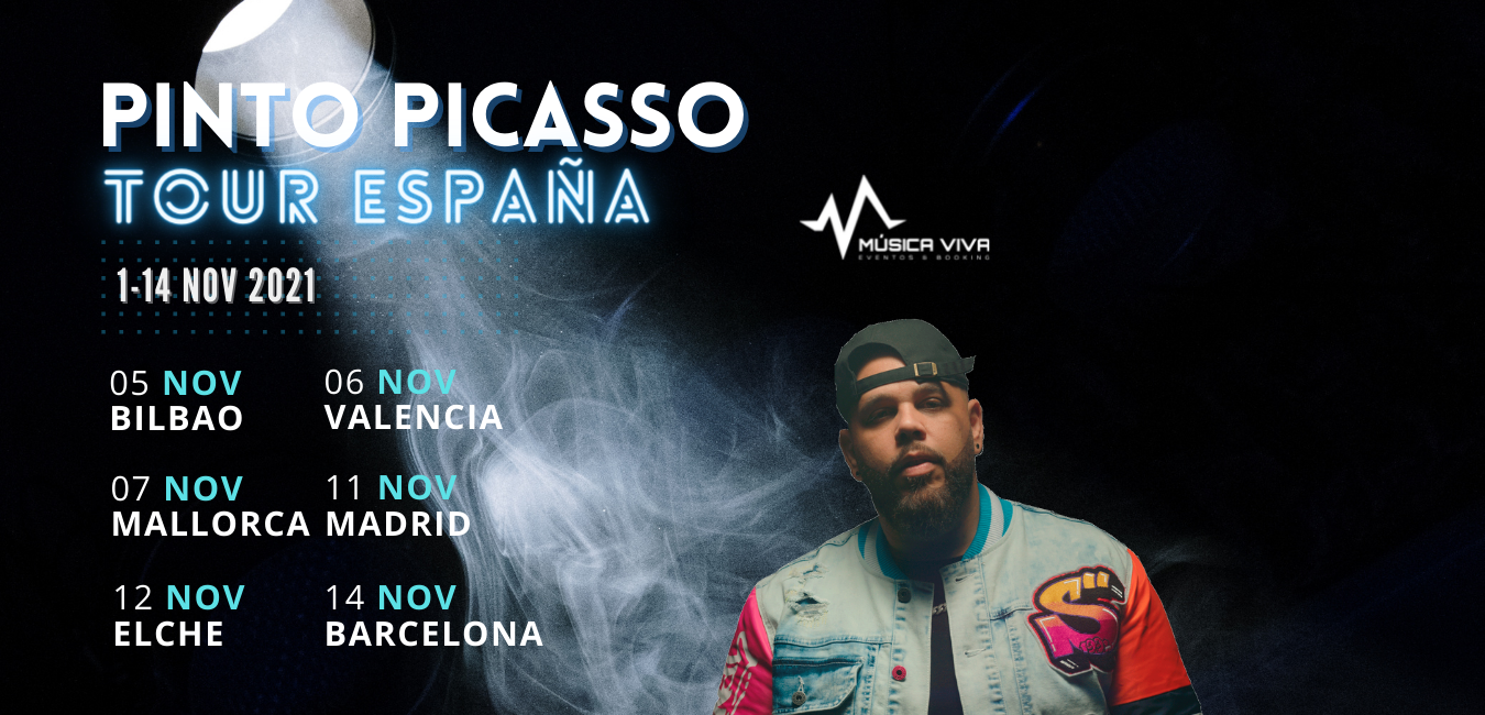 TOUR ESPAÑA PINTO PICASSO - Agencia Booking Artistas